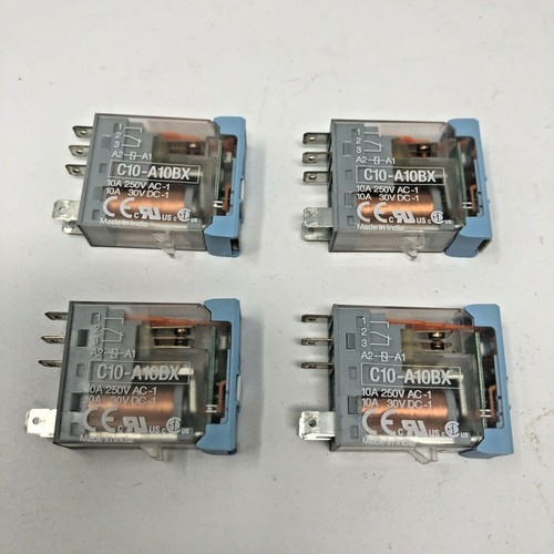 Lot of 4 Releco C10-A10BX Relay Plug in 24V IR-C C10A10BX | eBay