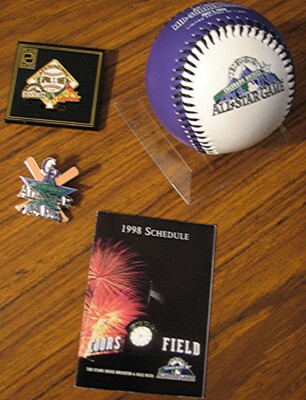COLORADO ROCKIES 1998 ALL STAR GAME BALL AND PIN SET | eBay