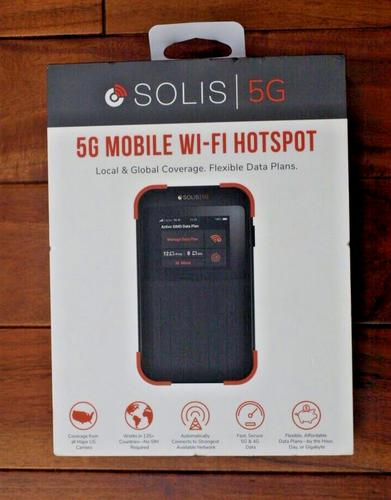 **BRAND NEW SEALED** Simo Solis 5G Mobile Wi-Fi Hotspot | eBay