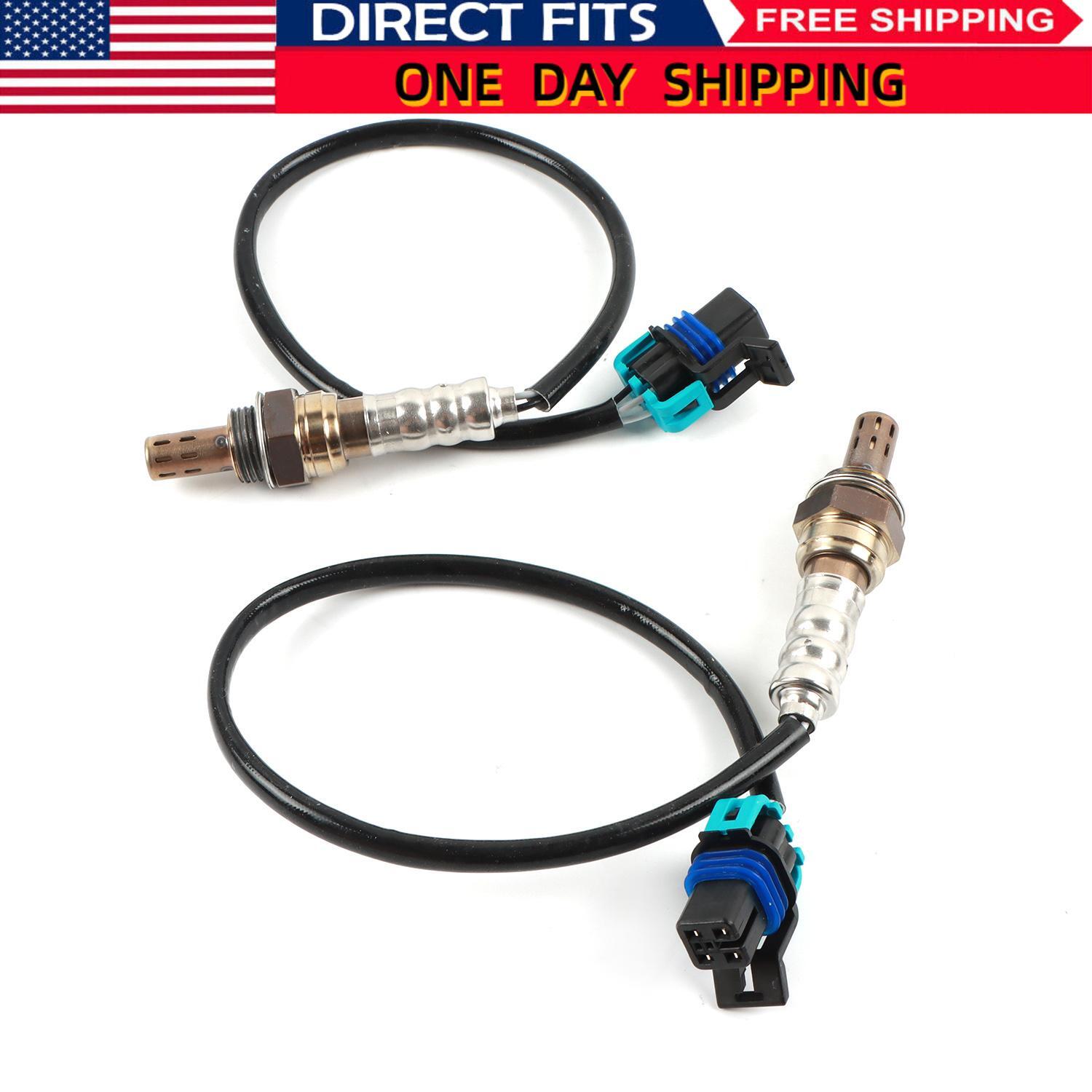 2pcs Downstream & Upstream Oxygen Sensor O2 02 fit for GMC Chevy Savana ...