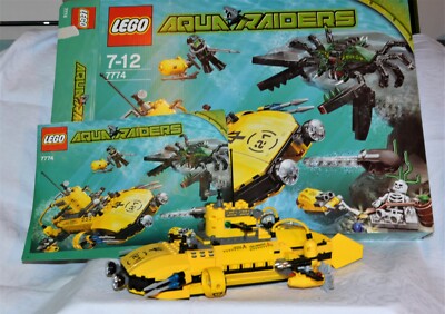 LEGO Aqua Raiders: U-Boot und Riesenkrebs (7774) - Top Zustand ...