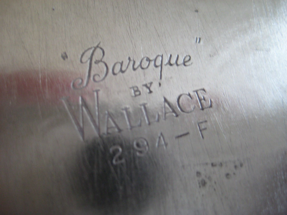 WALLACE BAROQUE MIDCENTURY ROCOCO 0RNATE CHASED LARGE FOOTED BUFFET ...