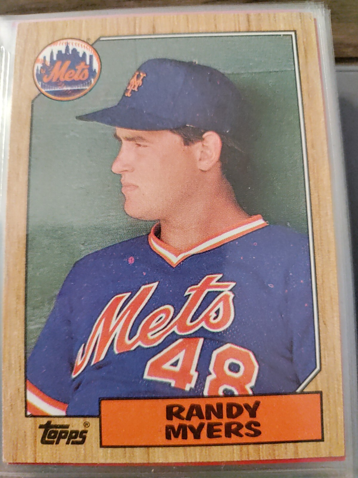 Randy Myers - 1987 Topps #213 - New York Mets Baseball Card | eBay