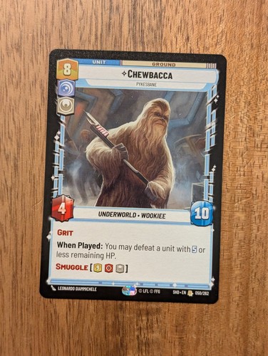Star Wars Unlimited TCG - SWU - Chewbacca - NM Cond | eBay