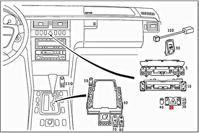 Genuine MERCEDES W202 W210 C-CLASS E-CLASS Switch 2088200310 | eBay