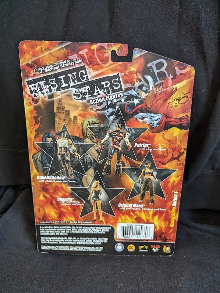 Rising Stars Chandra (Blue Dress) Action Figure 2001 J Michael ...