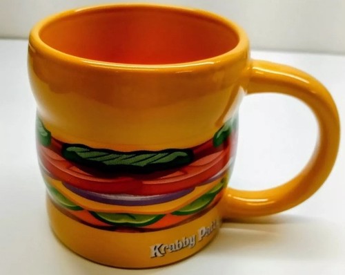SpongeBob SquarePants Krabby Patty Coffee Mug Tea Cup Viacom ...