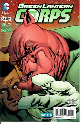 DC Comics! It's The Green Lantern Corps! Issue #34! Variant Cover ...