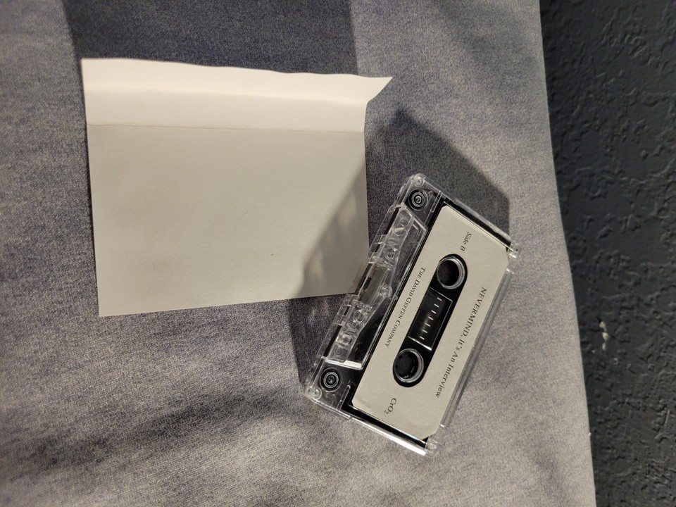 Nirvana Nevermind It's An Interview DGC Promo Cassette | eBay