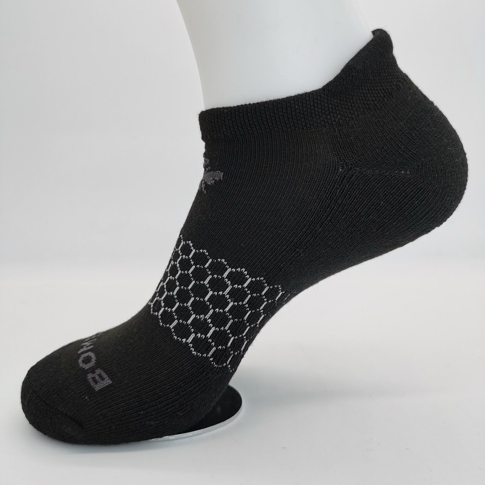 Bombas Socks Unisex Ankle Size Large (Men's 9-13, Women's 10.5-13) 6 ...