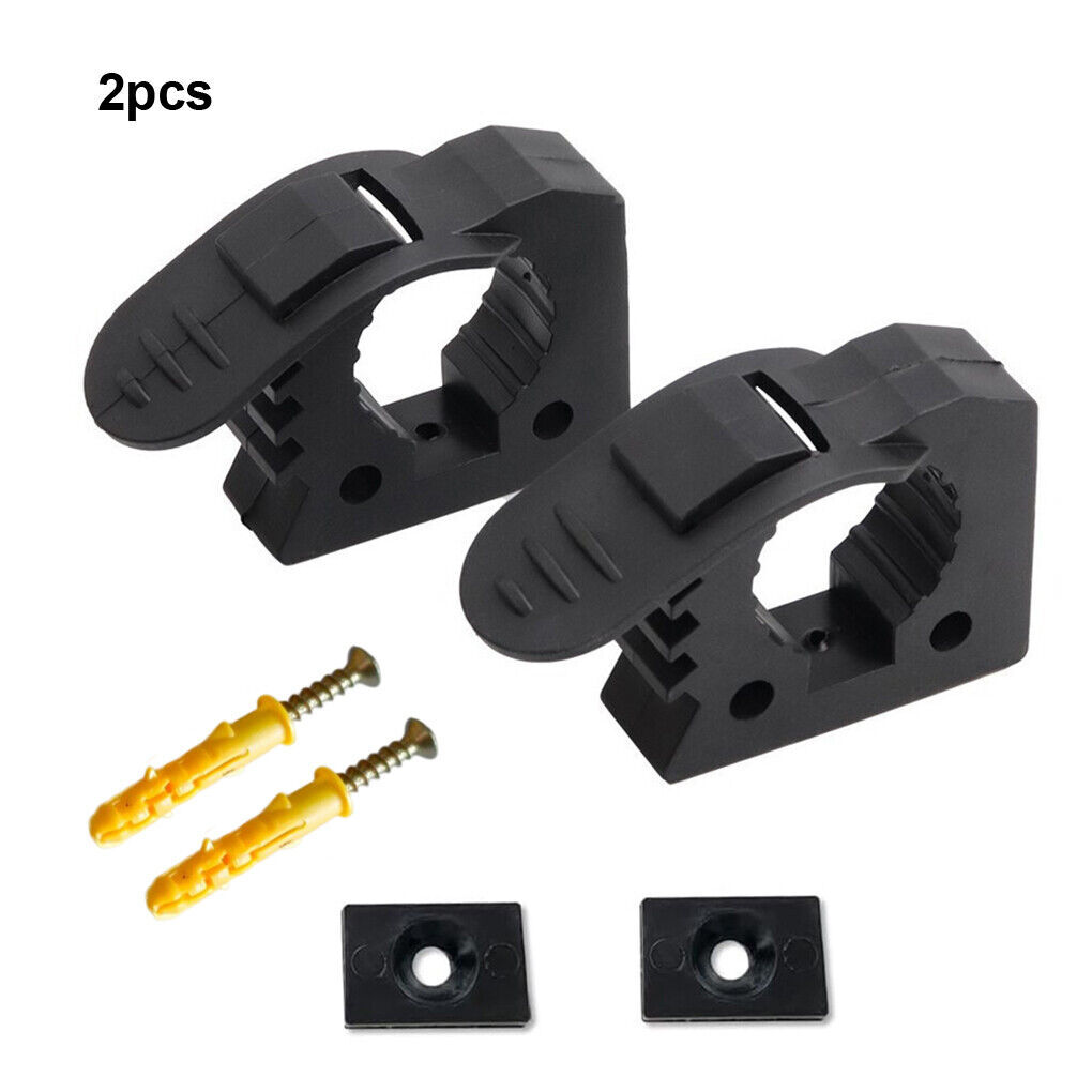 2X Car Rubber Clamps Shovel Axe Holder Base Adapter 1-1/3 To 1-3/7 ...