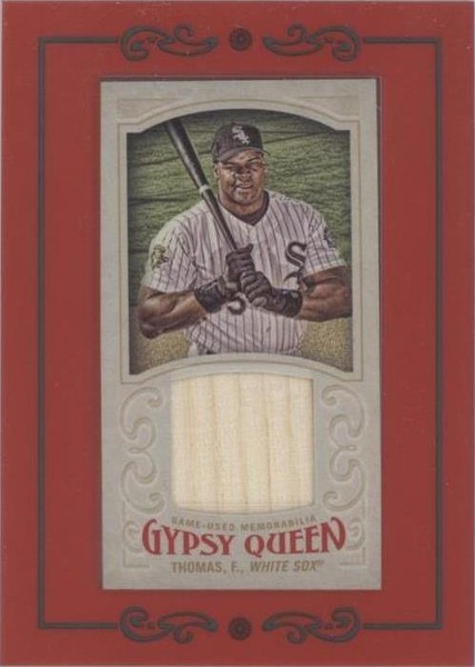 2016 Topps Gypsy Queen - Mini Relics #GMR-FT Frank Thomas (MEM) for ...