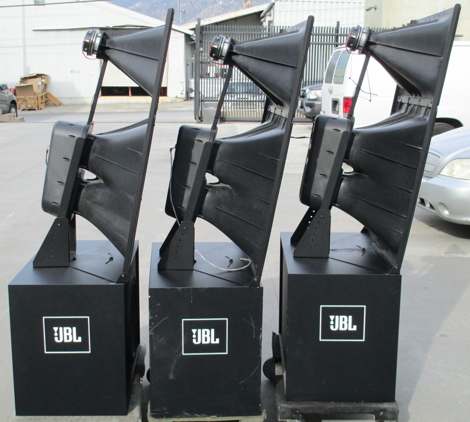 JBL 3731-T ScreenArray Cinema Loudspeaker System L/C/R 3732-M/HF Horn ...