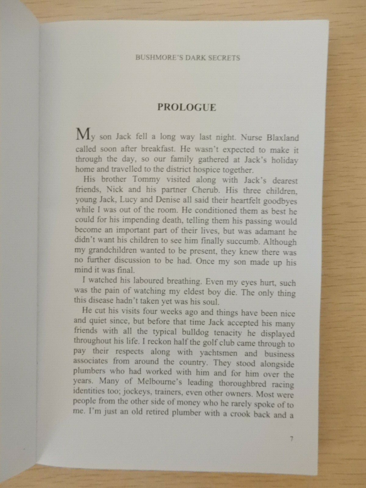 Bushmore's Dark Secrets by Peter Edwards | eBay