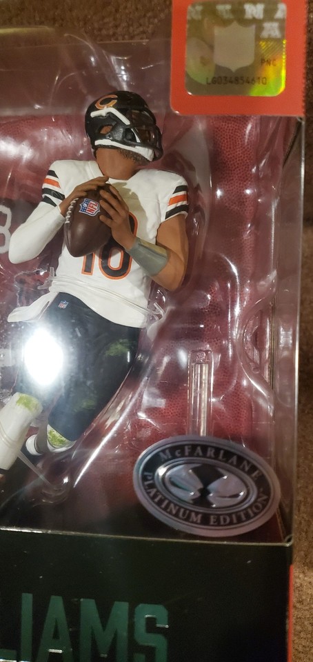 Caleb Williams NFL 7" Figure McFarlane Platinum Edition NFL Legacy ...