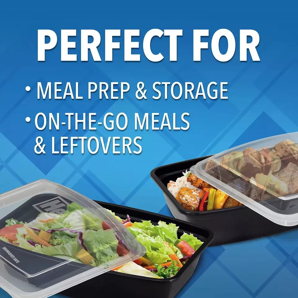 Hefty Food Storage Containers with Lids (28 oz., 60 pc.) NEW FREE ...