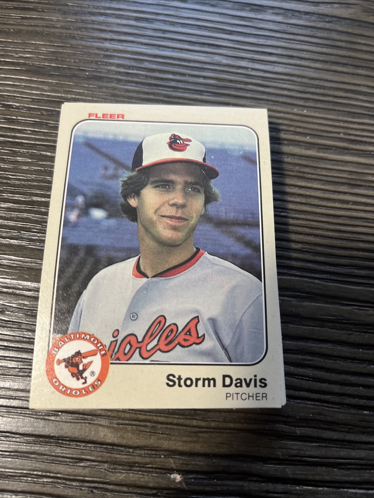 1983 Fleer Storm Davis #56 Baltimore Orioles Baseball Card | eBay