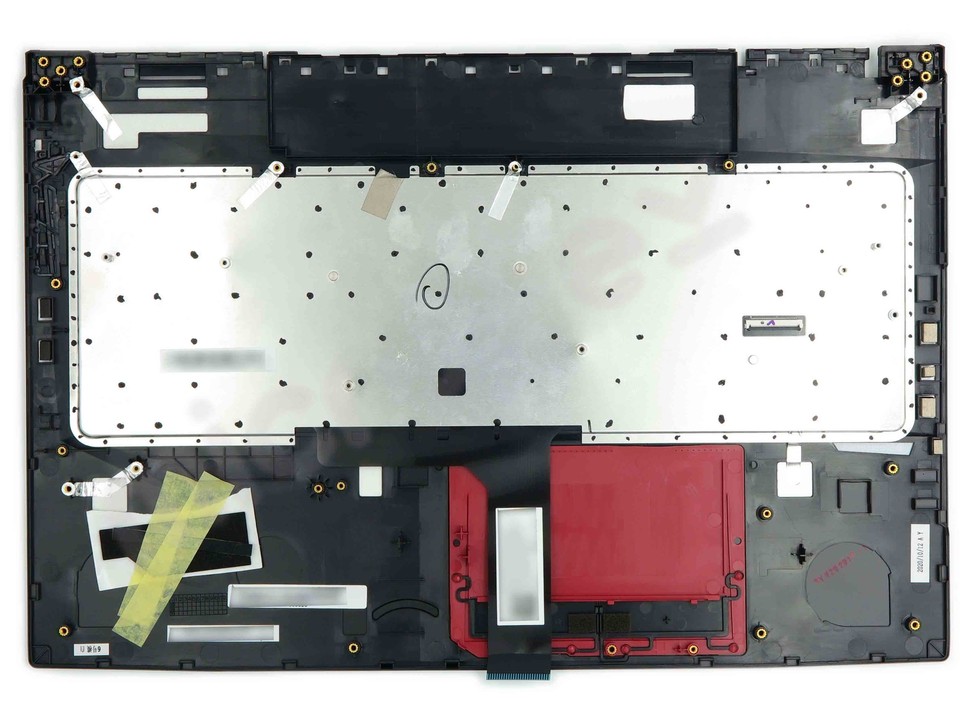 FOR MSI Raider GE75 10SFS 10SGS 10SE 10SF Palmrest Keyboard black | eBay