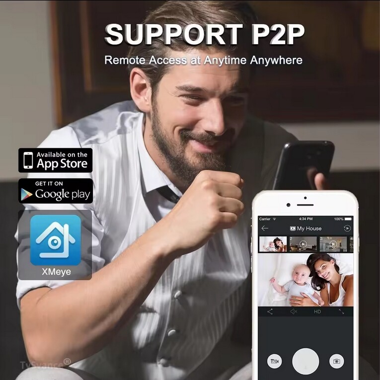 5MP Lite 8CH DVR 1080P Security Camera System Outdoor H.265+ Home CCTV ...