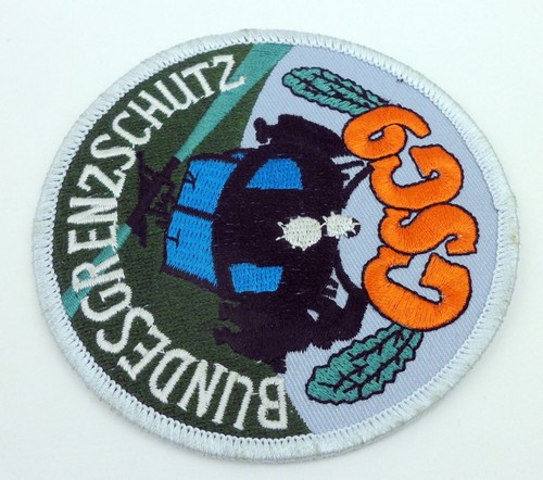 German Special Forces GSG9 Grenzschutz-Gruppe 9 Iron On Patch 3 5/8 ...