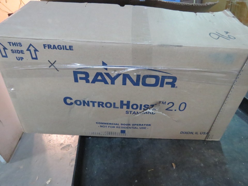 RAYNOR CONTROL HOIST 2.0 STANDARD CSH243SS OVERHEAD DOOR OPENER NEW IN ...