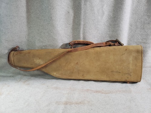 Vintage canvas shotgun hard case | eBay