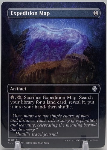 🧙Expedition Map U 0112 Borderless Box Topper LCI: Lost Caverns Of ...