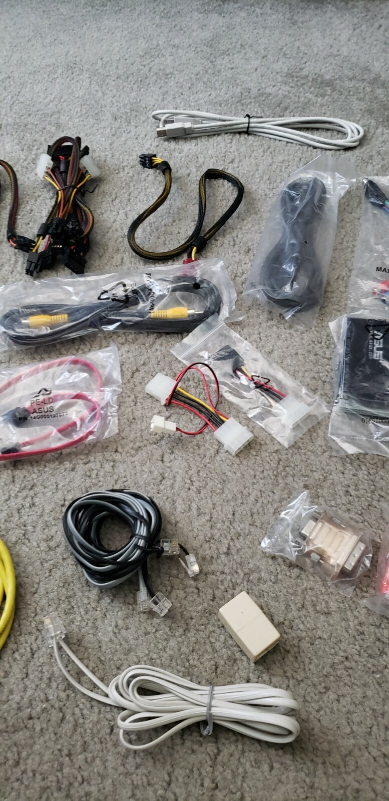 Lot of spare PC (computer) parts/cables/adapters | eBay