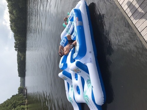 Member’s Mark 21550 6-Person Tropical Tahiti Floating Island for sale ...