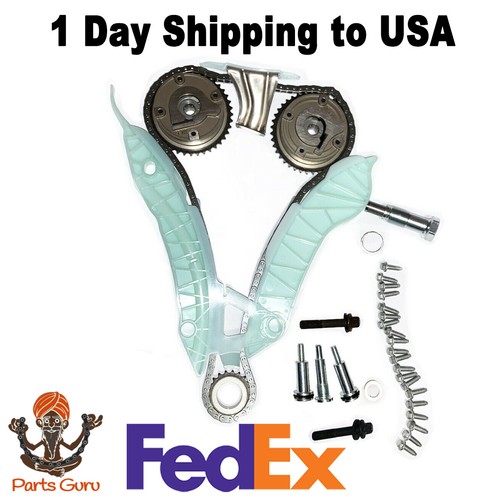 Timing Chain Kit with 2 VVT Camshaft Gear for Mini Bmw 1.4 1.6 L 1er ...