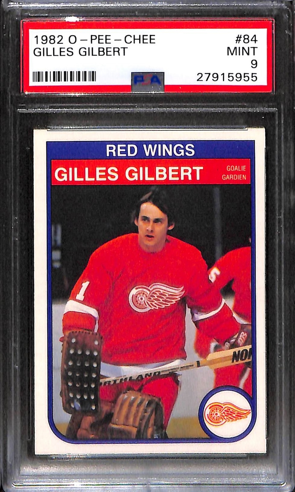 1982 O-PEE-CHEE #84 GILLES GILBERT PSA 9 Mint 27915955 | eBay