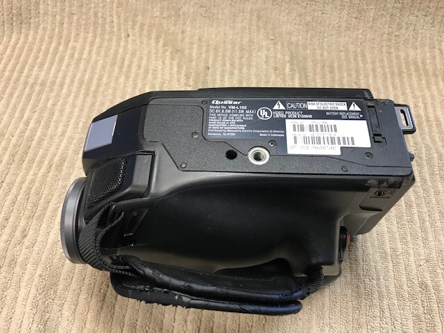 QUASAR MODEL: VM-L152 PALMCORDER CAMCORDER (NO CHARGER) PARTS/AS-IS ...