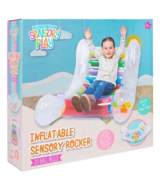 Sensory Play Kids Inflatable Sensory Rocker Chair - Autism SEN Special ...