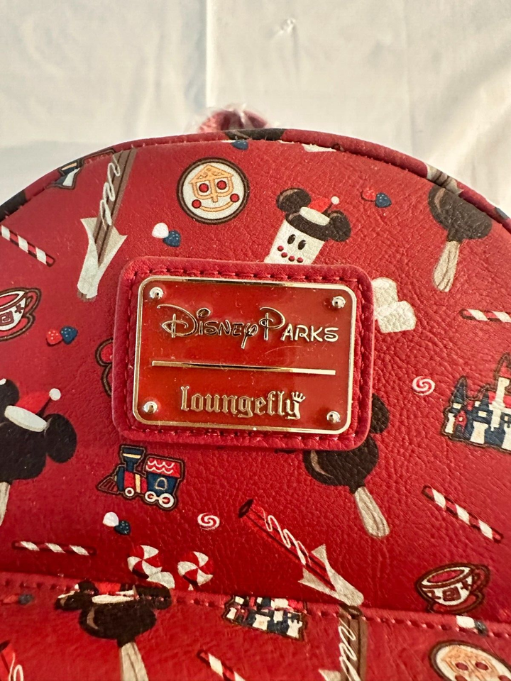 Loungefly Disney Parks Holiday Snacks Mini Backpack NWT | eBay