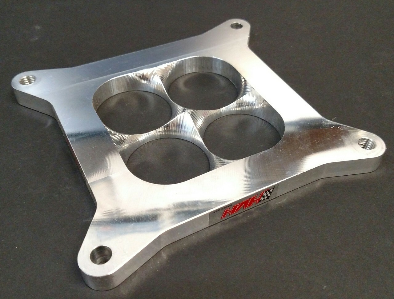 HVH SS4150-.5AL CNC Carburetor Spacer 1/2" Aluminum 4 Barrel GM 604 ...