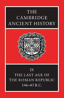 The Cambridge Ancient History by Elizabeth Rawson, J. A. Crook, Andrew ...