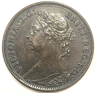**Great Britain** 1884 Farthing ** 1/4 Penny **Victoria* | eBay