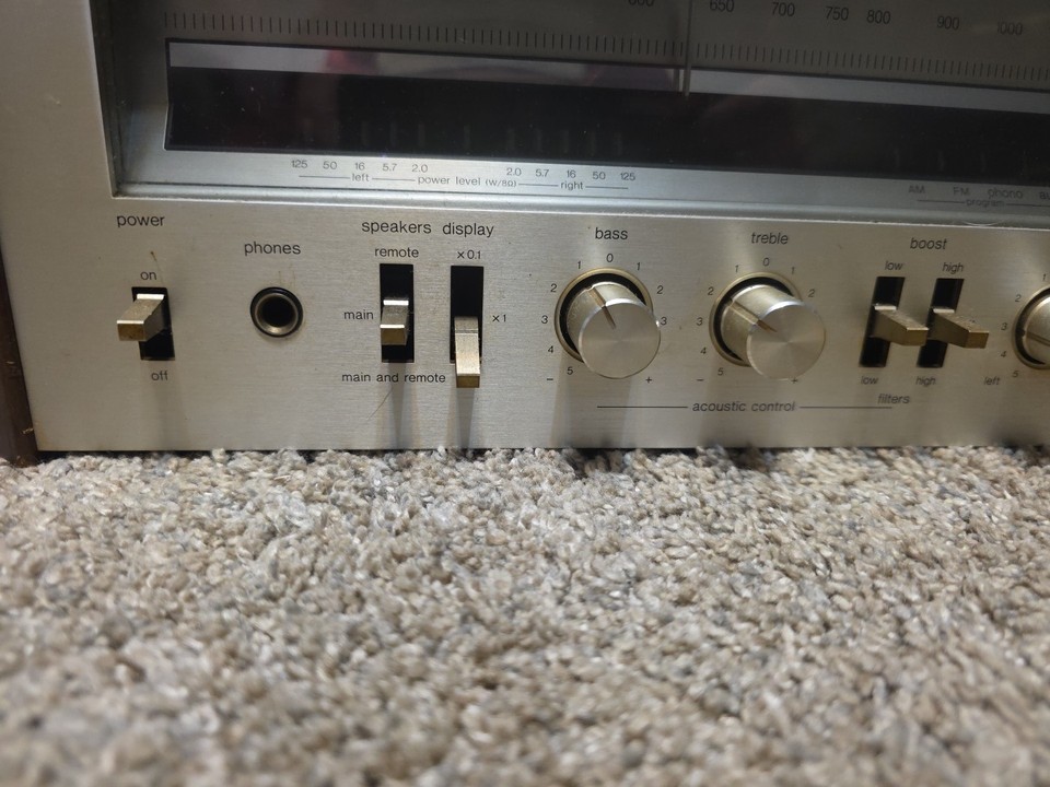 TECHNICS SA-404 Vintage AM/FM Stereo Receiver Tested WORKS | eBay