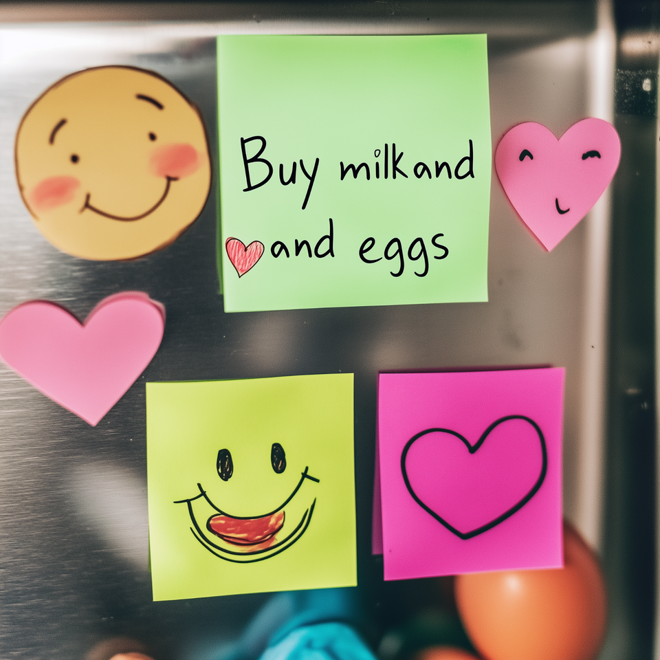 1200 Assorted Neon Post It Notes, Removable Colour Sticky Paper Pad ...