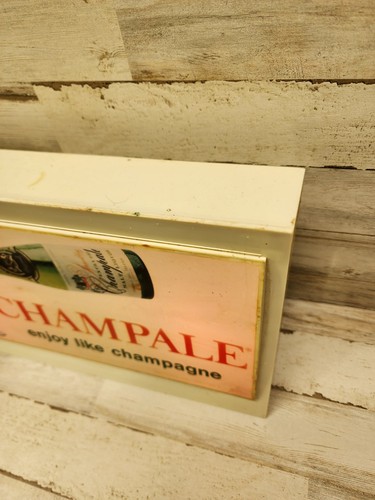 Sparkling Champale Lighted Beer Sign Store Display EX 1960s | eBay