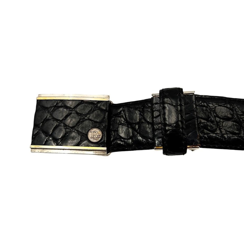 Christian Dior Black animal Women's Belt 6841 | eBay