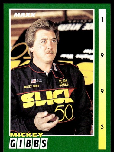 Mickey Gibbs 1993 Maxx Race Cards # 86 Base | eBay