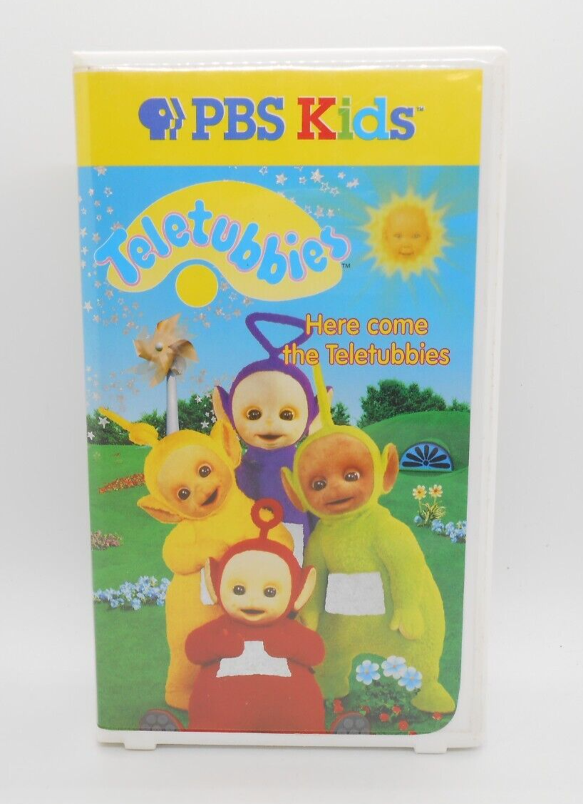 Teletubbies VHS VCR Tape Here Come The Teletubbies Vol 1 PBS Kids 1998 ...