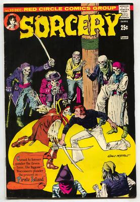 Red Circle Sorcery #10 1974- Gray Morrow- Horror VG | eBay