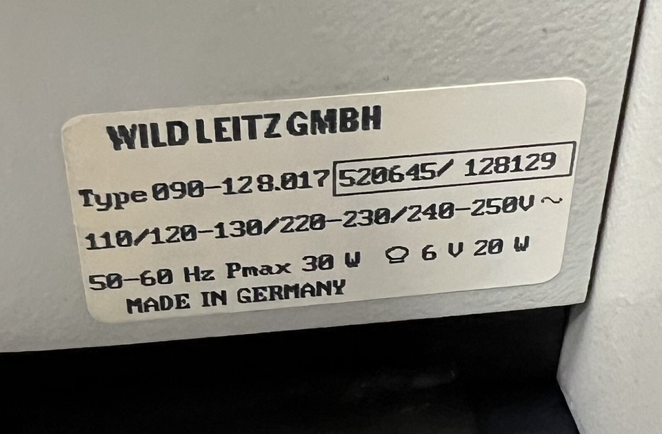 Leica Wild Leitz IVF Transgenic Cloning Workstation Fluovert Microscope ...