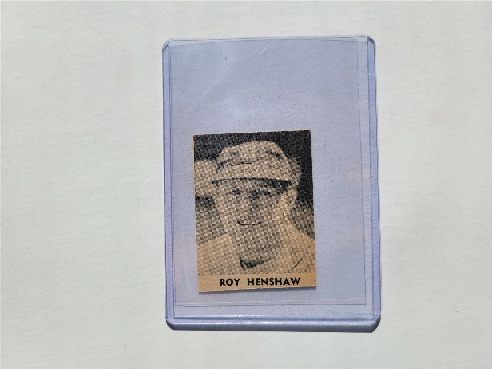 Don Ross & Roy Henshaw 1943 Baseball Oddball Cut Out Panel Tigers | eBay