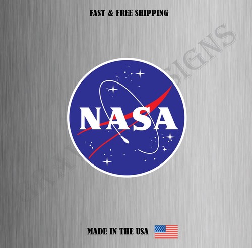 NASA Space Logo Vinyl Decal Sticker Car Bumper Laptop Water Resistant ...