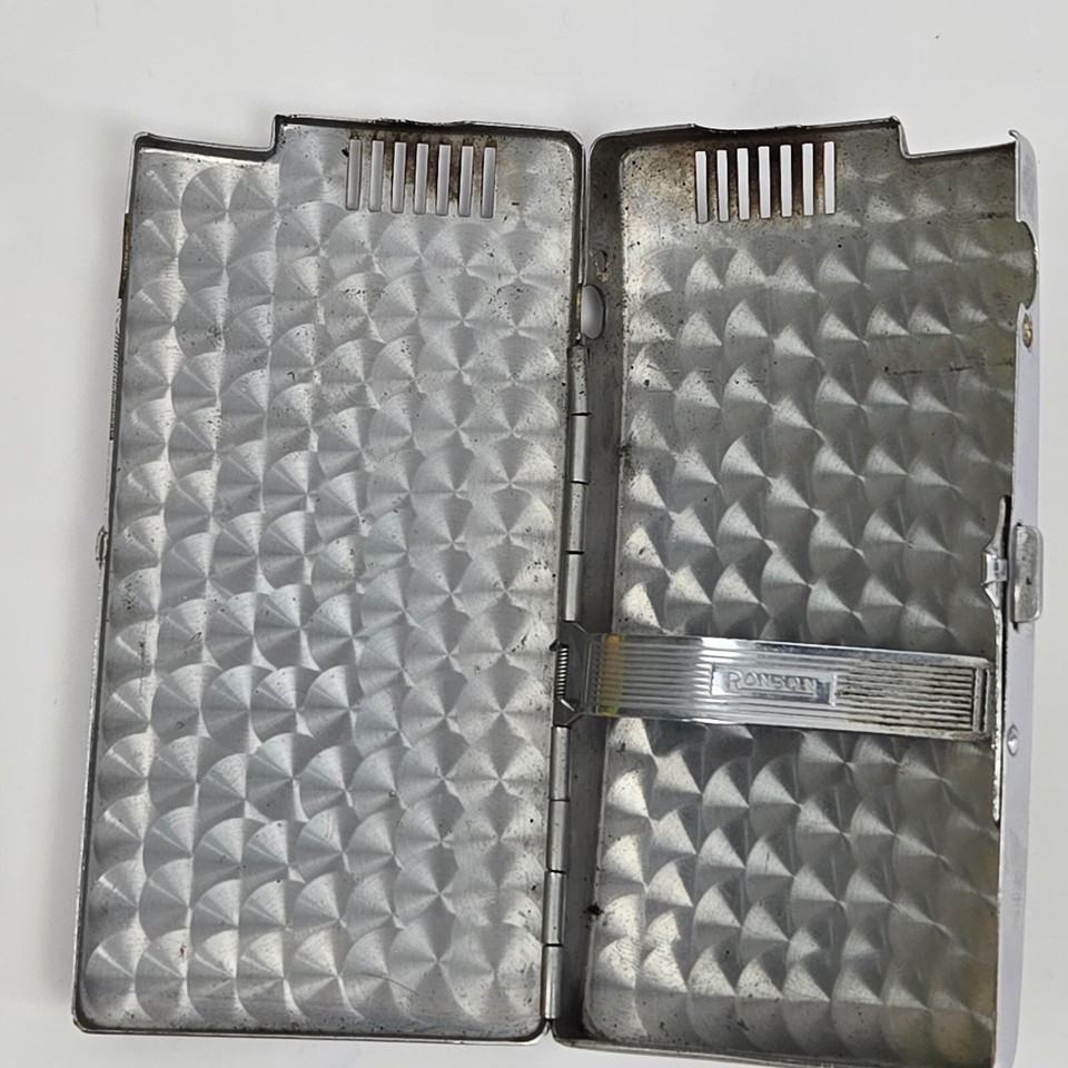 Vintage Ronson Pal Cigarette Lighter Case, Made In USA, First ...