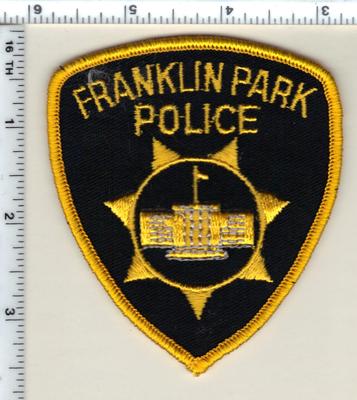 Franklin Park Police (Illinois) Shoulder Patch - new from 1986 | eBay
