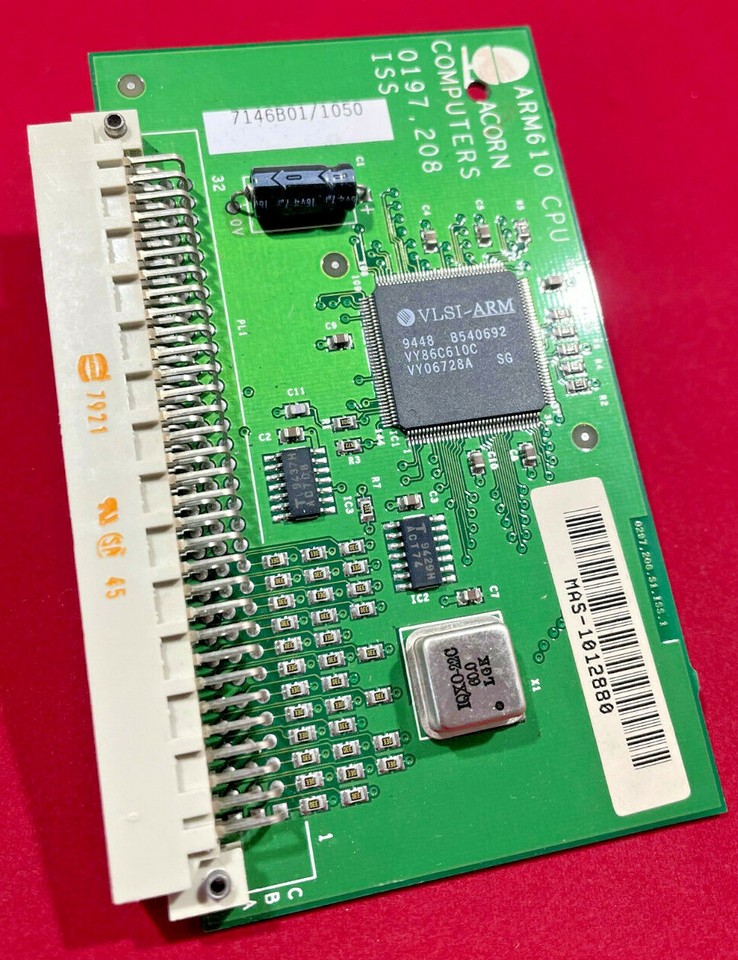 Acorn Risc PC 30MHz ARM610 Processor Card CPU with Warranty ARM 610 | eBay